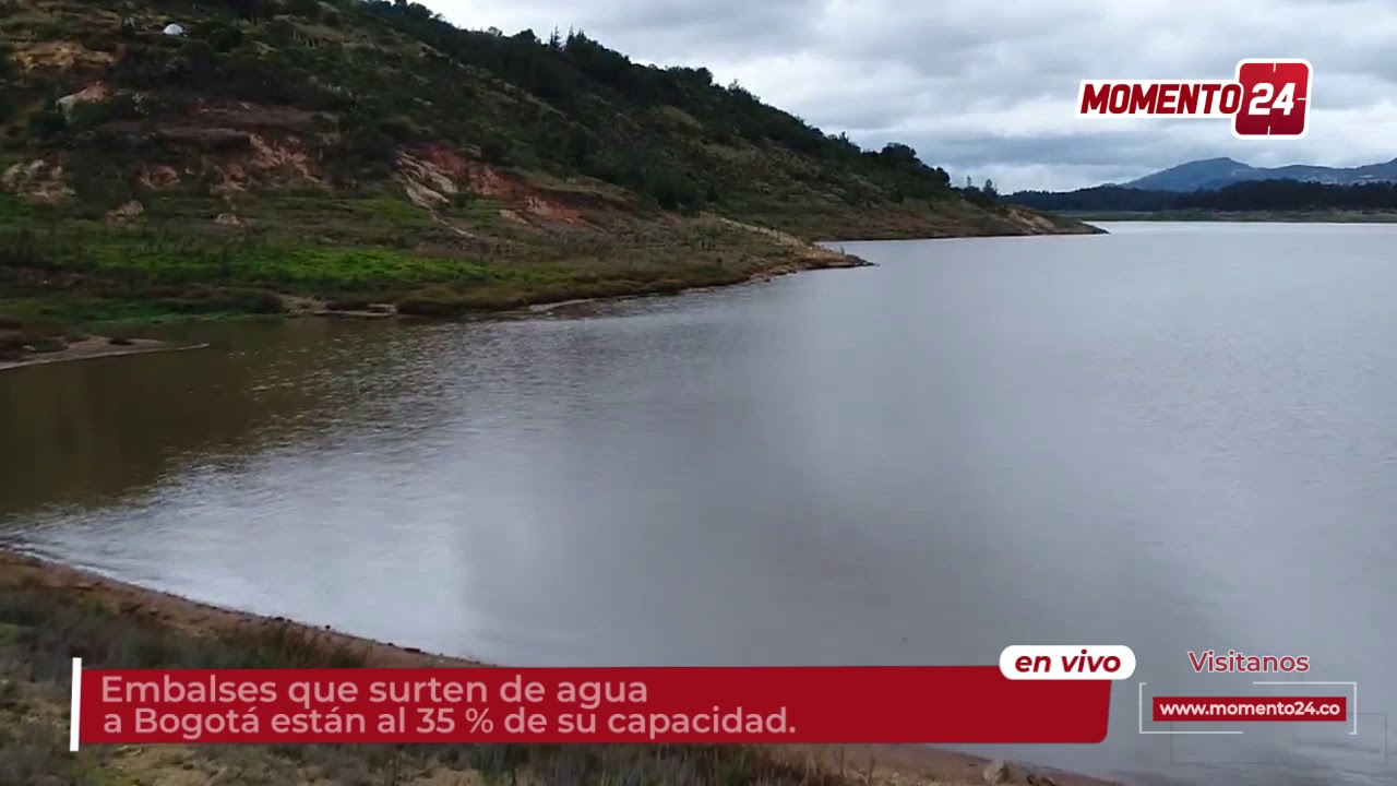 Embalses que surten de agua a Bogotá están al 35 % de su capacidad ...
