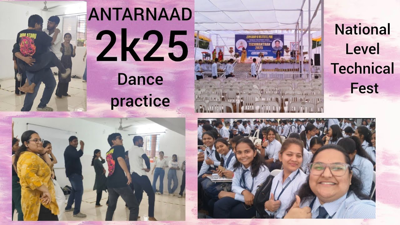 Flashmob Dance Practice | National Level Technical Festival | ANTARNAAD ...