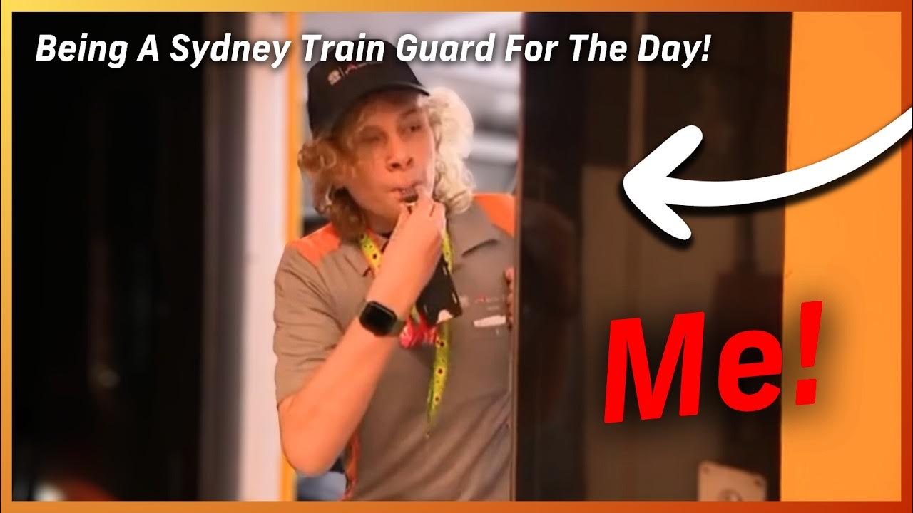 I Became a Sydney Trains Guard for A Day! - YouTube