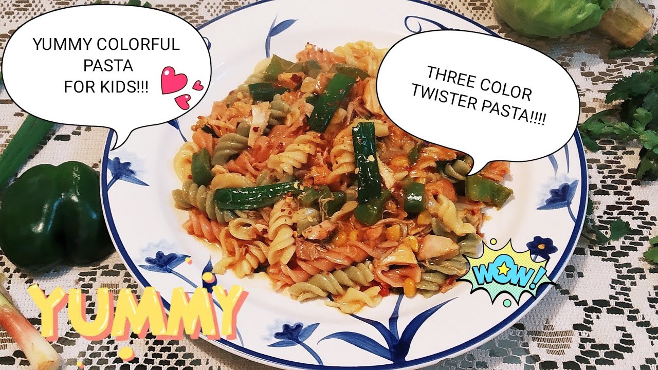 Twister Pasta Recipe| Pasta Recipe| Chicken Vegetable Pasta Recipe by ...