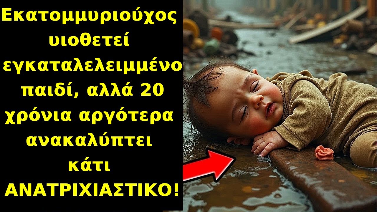 Εκατομμυριούχος υιοθετεί εγκαταλελειμμένο ΜΩΡΟ, 20 χρόνια αργότερα ...