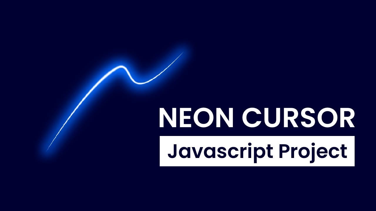 Neon Cursor Html Css And Javascript Youtube