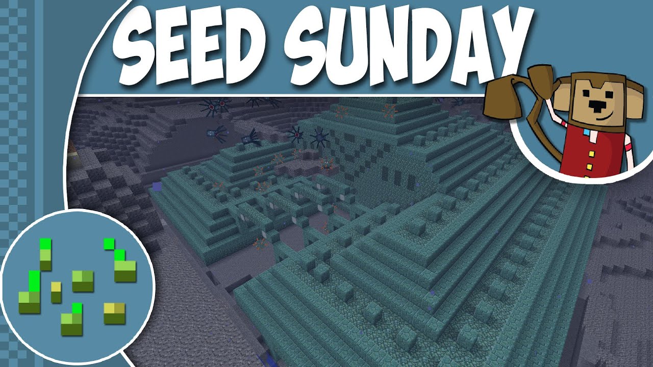 Minecraft Seed Sunday MC 1.8 - Ep105 - Guardian Monument ! ! ! - YouTube