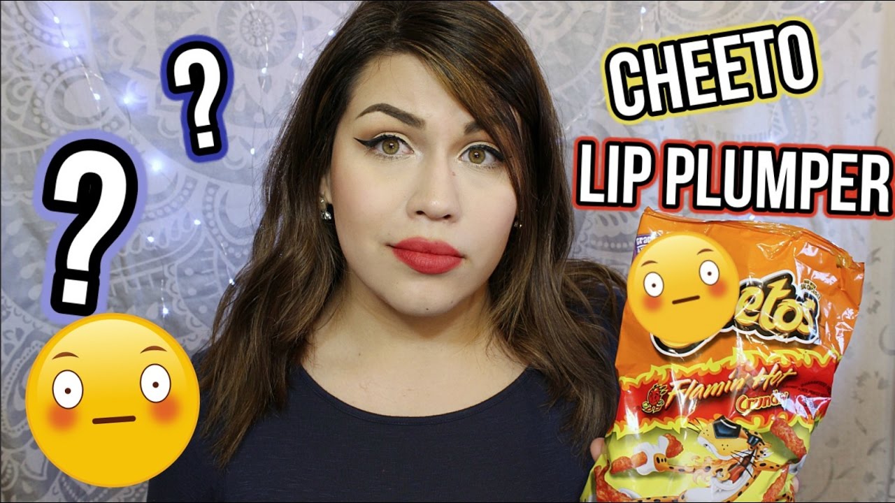 Cheeto Lip Plumper & Lip Stain | Does It Work? - YouTube