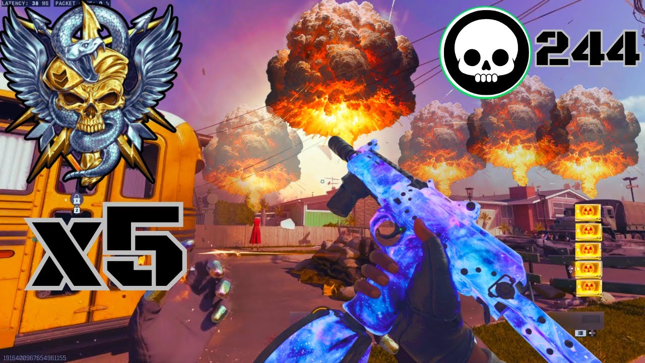 244 Kills + 5 Nukes (COD BO6)☢️ - YouTube
