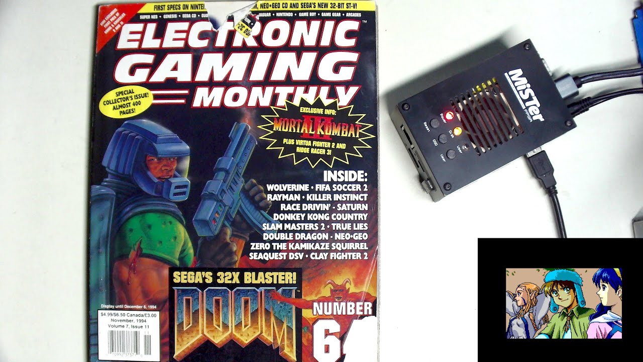 Hojeando EGM 64 con MiSTer FPGA (Electronic Gaming Monthly ...