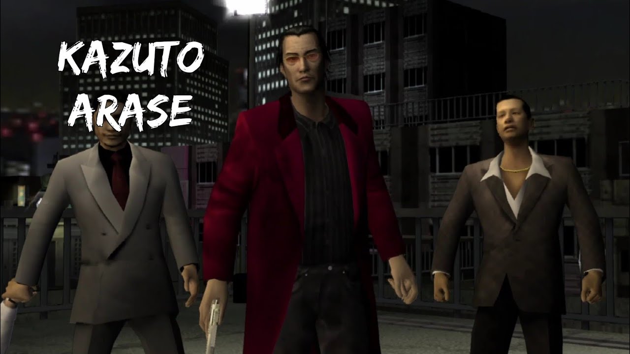 Yakuza 1:Boss fight-Kazuto Arase(ENG/PS2/FULL HD) - YouTube