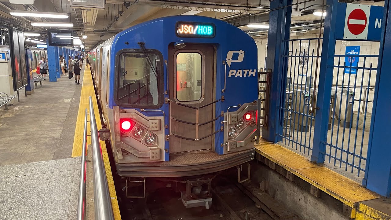 Some path action at 33rd street - YouTube