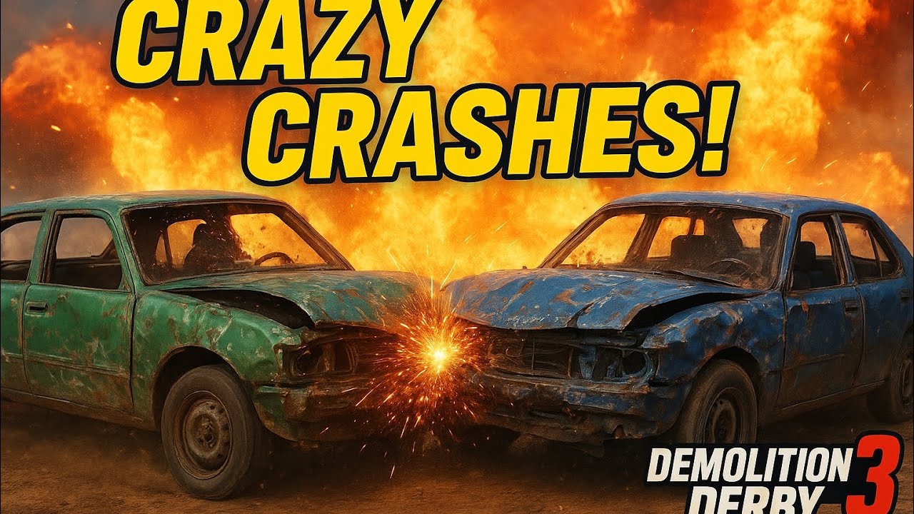 Demolition derby 3 gameplay.p-1 - YouTube
