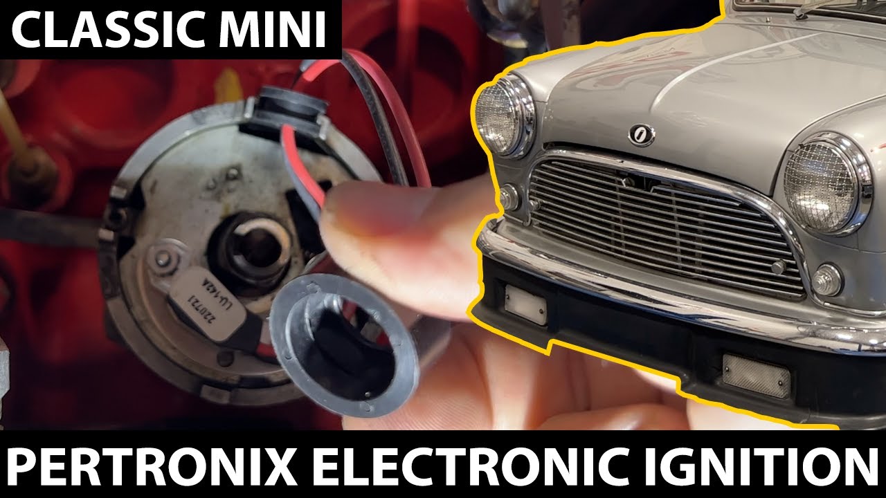 Installing Pertonix Electronic Ignition into a Classic Mini - YouTube