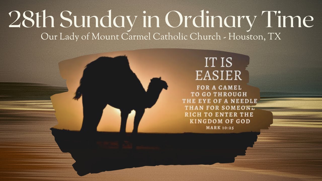 28th Sunday in Ordinary Time - Houston, TX 2 - YouTube