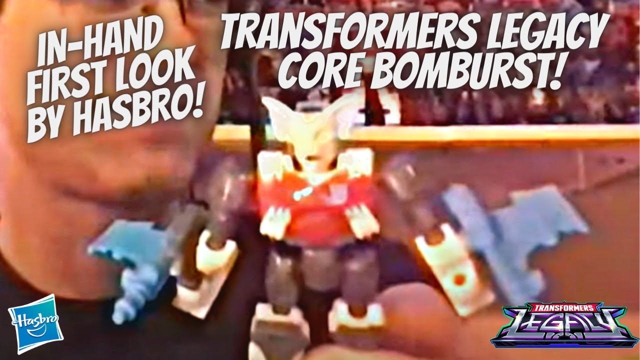 Transformers Legacy Core Bomburst In-Hand First Look By Hasbro!! - YouTube
