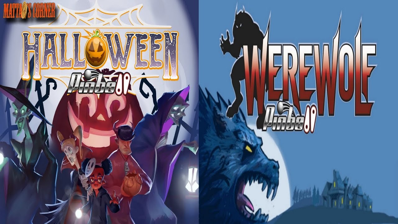 Double Feature Pinball Spooks || Halloween Pinball + Werewolf Pinball ...