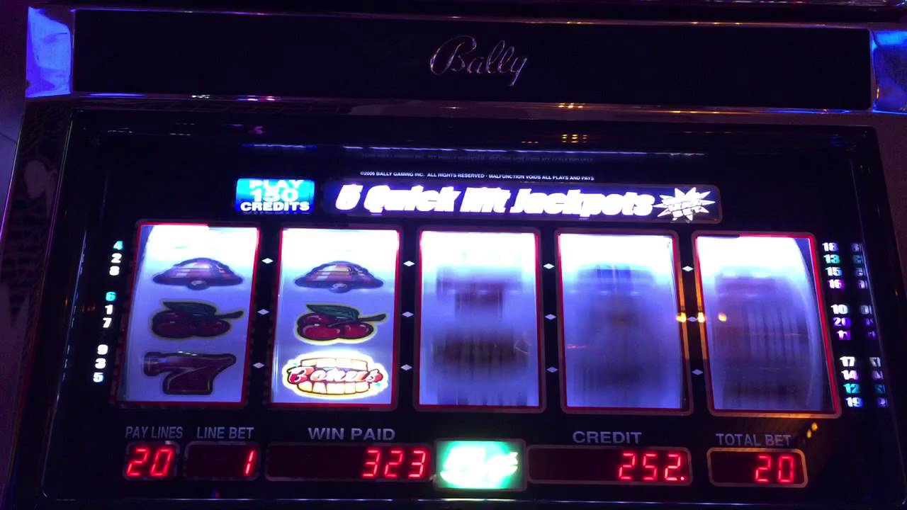 Bally Nickel Quick Hits Slot Machine Black Gold Wild Bonus - YouTube