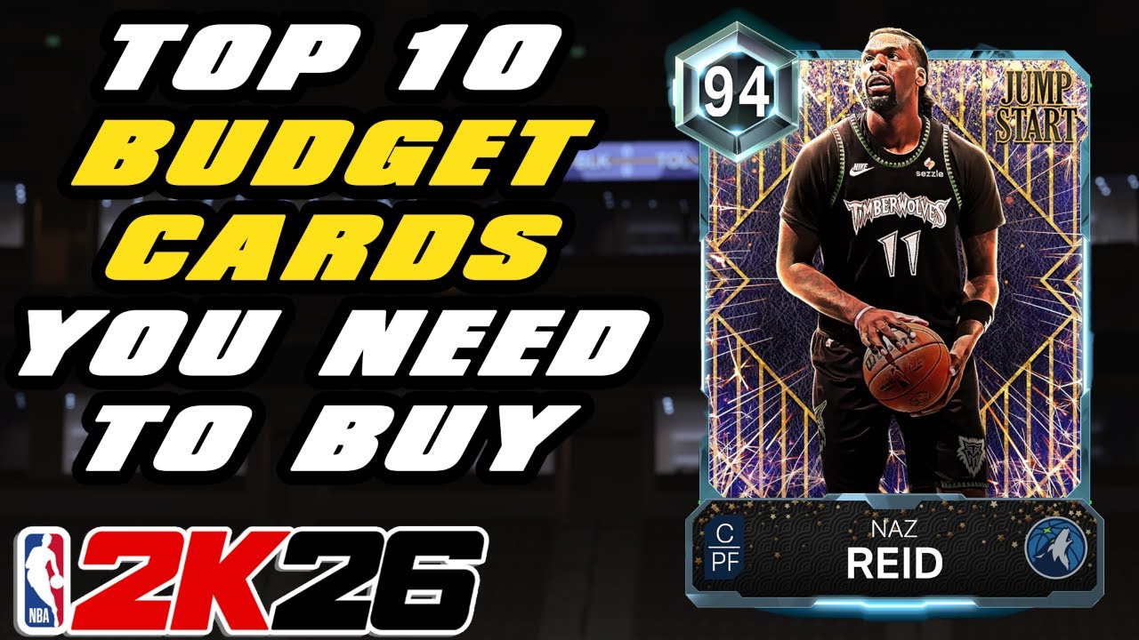 Top 10 Budget Cards You NEED To Buy RIGHT NOW In NBA 2K26 MyTeam! - YouTube