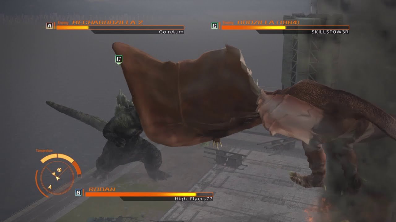 GODZILLA PS4: Rodan vs Godzilla 1964 and MechaGodzilla 1975 - YouTube