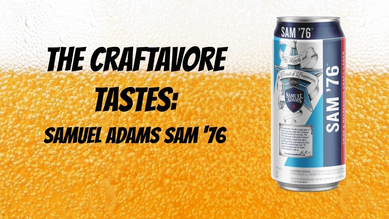 Samuel Adams Sam '76 (Ale? Lager?) | The Craftavore Tastes Ep. #13 ...