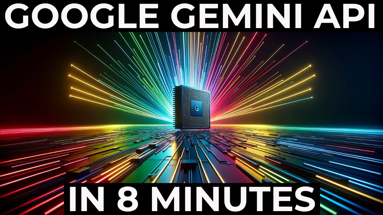 Google's Gemini Pro Model API in 8 Minutes - YouTube