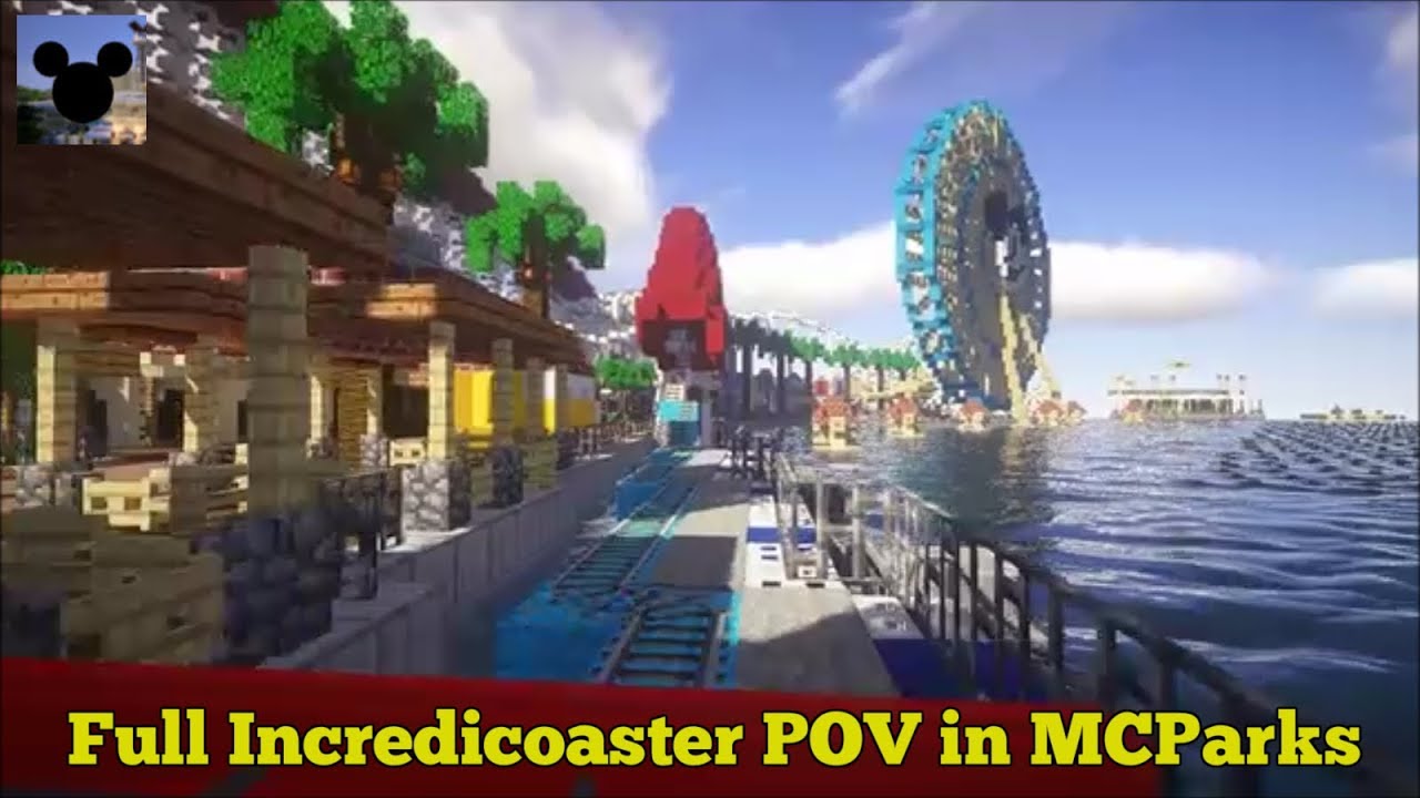 Full Incredicoaster POV ride through from The Incredibles on MCParks ...