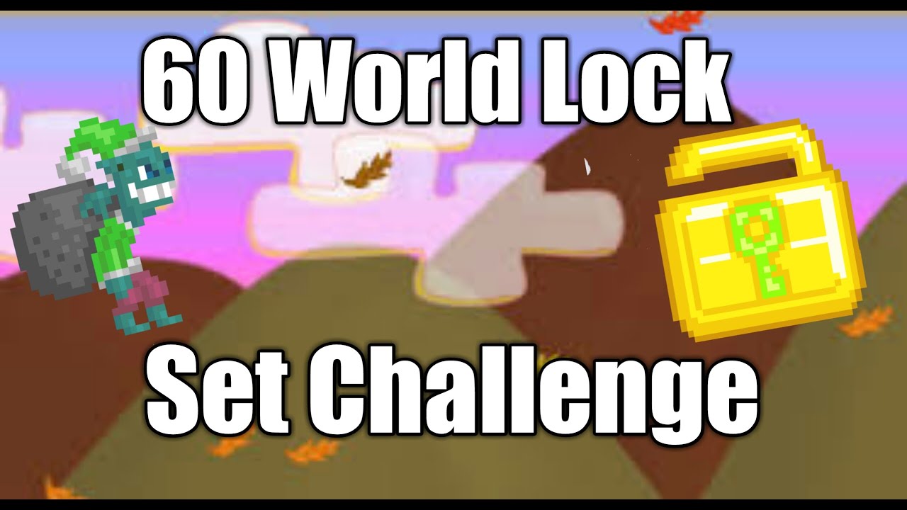 60 World Lock Set Challenge W/hzyigitt - YouTube