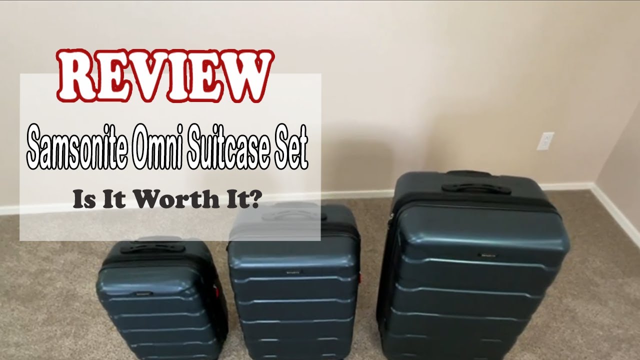 Samsonite Omni PC 3-piece suitcase set Review - Is It Worth The ...