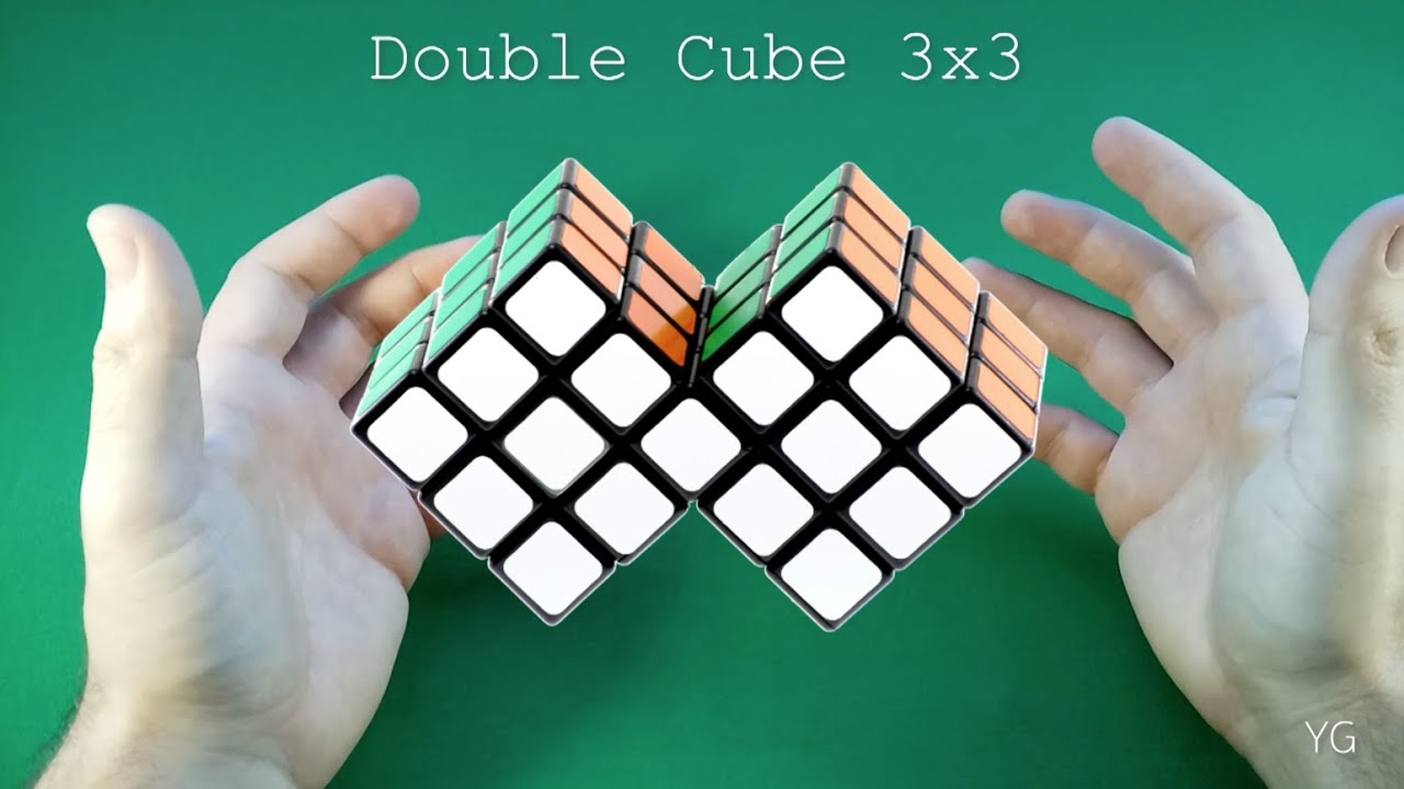 Как собрать Double Cube 3x3 (Siamese 3, Siamese 6) - YouTube