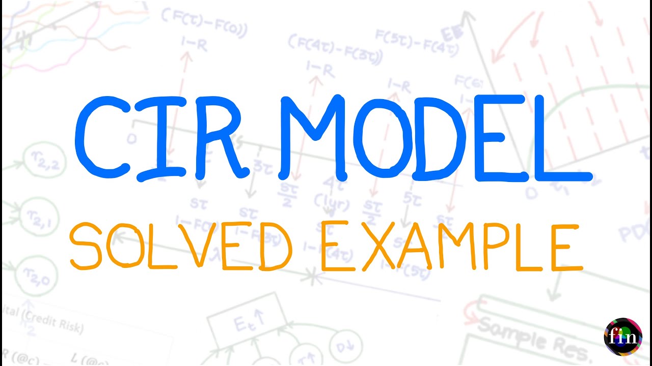 Cox Ingersoll Ross Model (Solved Example)(FRM Part 2, Book 1, Market ...
