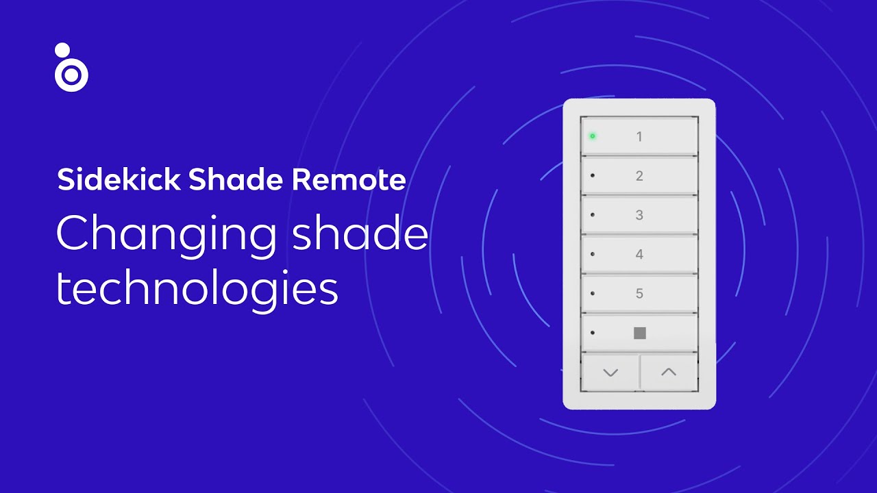 Changing Sidekick shade technologies - YouTube