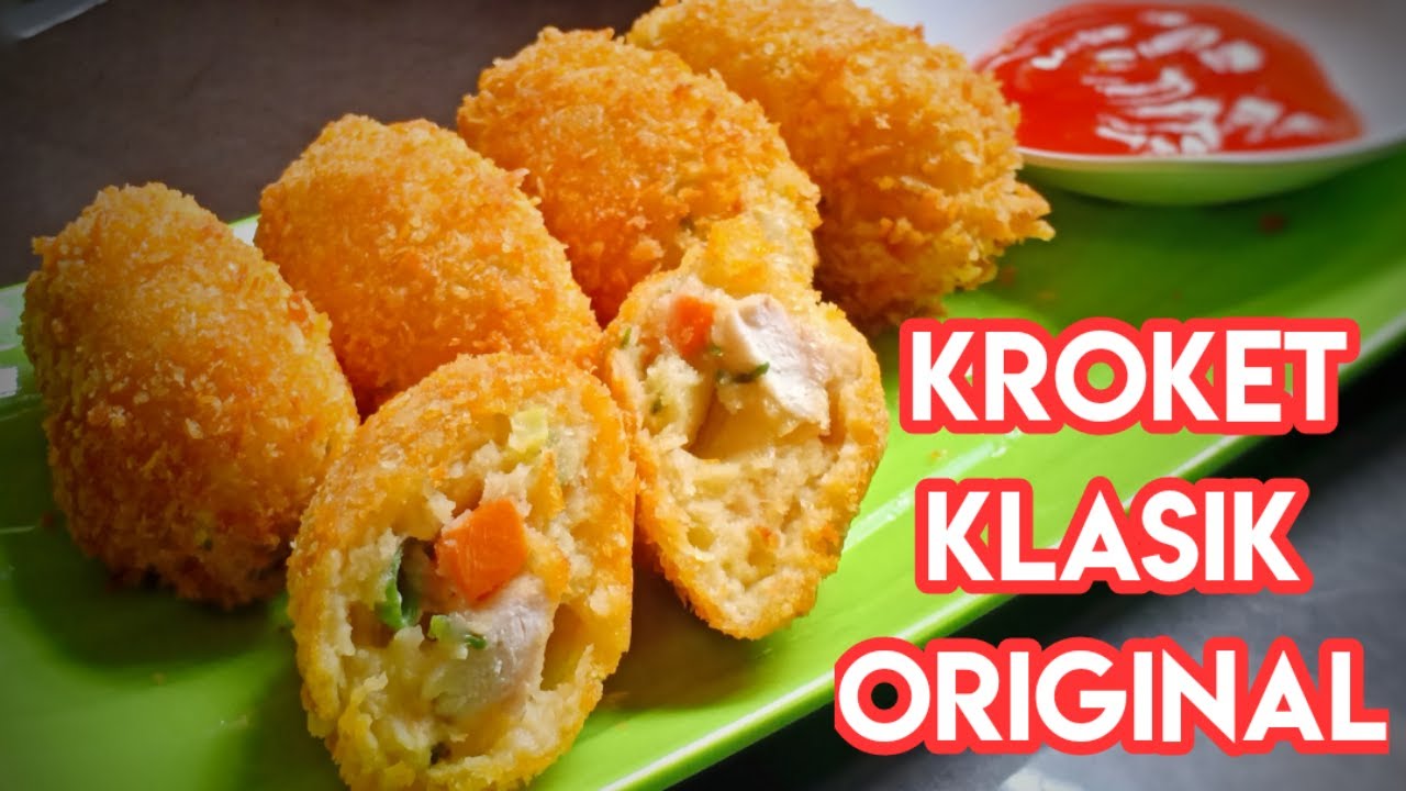 Ini lho, Kroket Anti Ribet. Mudah Banget Buatnya - YouTube
