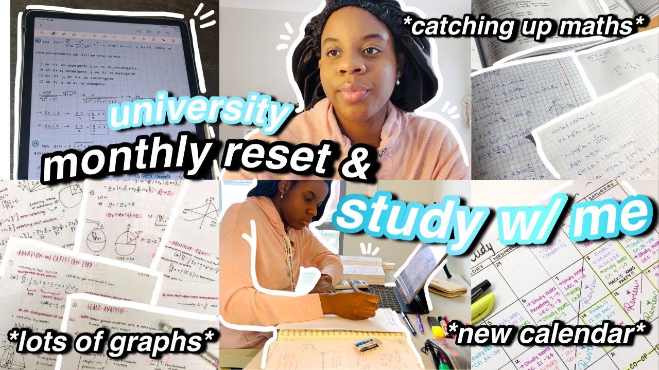 STUDY W ME MY MONTHLY RESET ROUTINE Loads Of Mathematics Catching Up My September study-w-me-my-monthly-reset-routine-loads-of-mathematics-catching-up-my-september