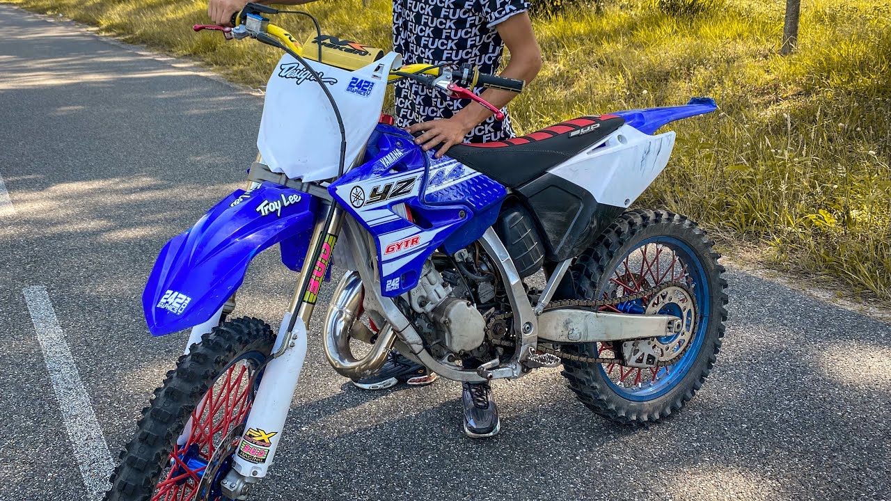 TEST D'UN 125 YZ KITTER EN 144 ATHENA ! 🥵 - YouTube
