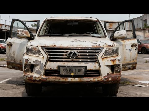 DIE RESTAURATIONREISE DES LEGENDÄREN LEXUS LX 570 GELÄNDEWAGENS!