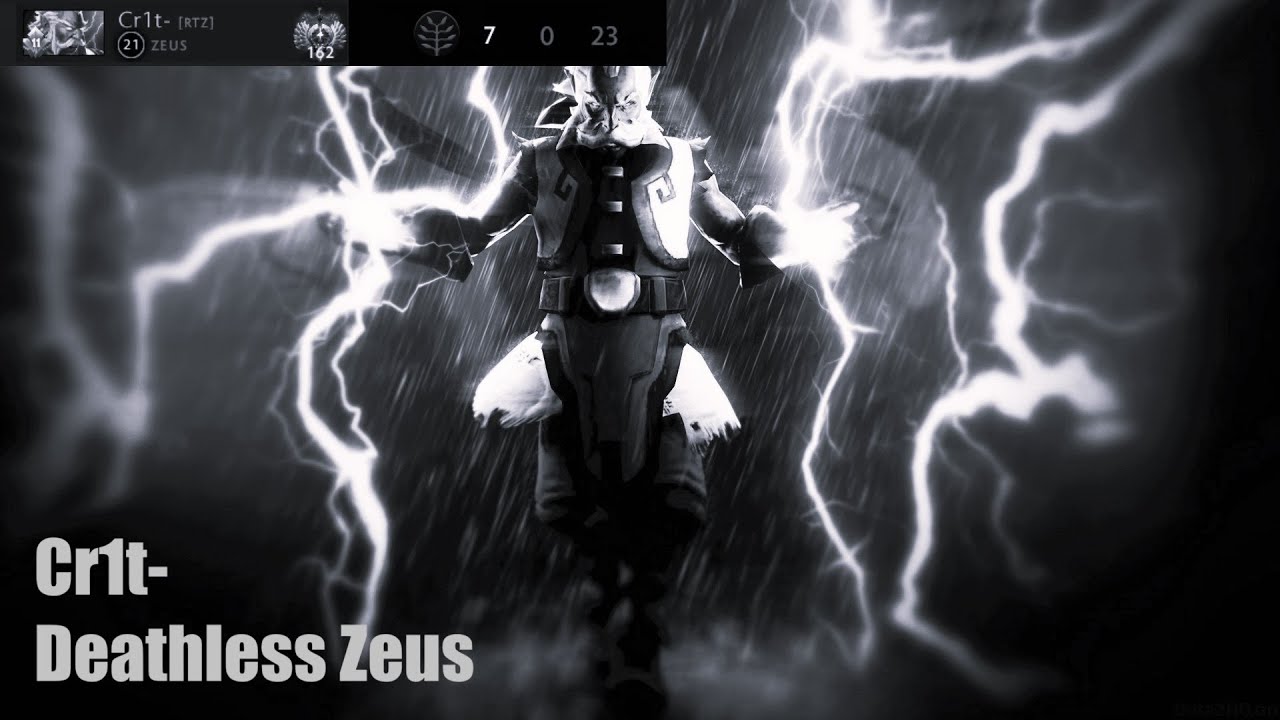 Cr1t- Deathless Zeus - Dota 2 Pro Dark Side [Cr1t- Deathless Game #3 ...