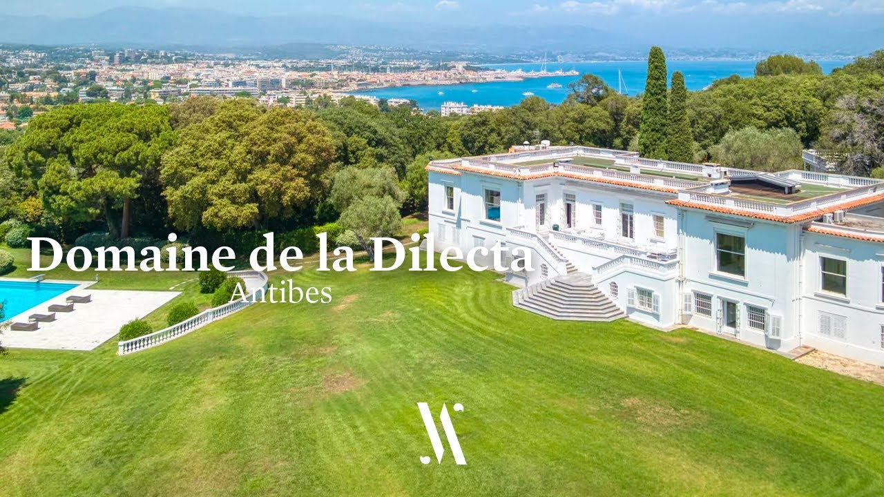Domaine de la Dilecta in Cap d'Antibes - Limandat Immobilier - YouTube