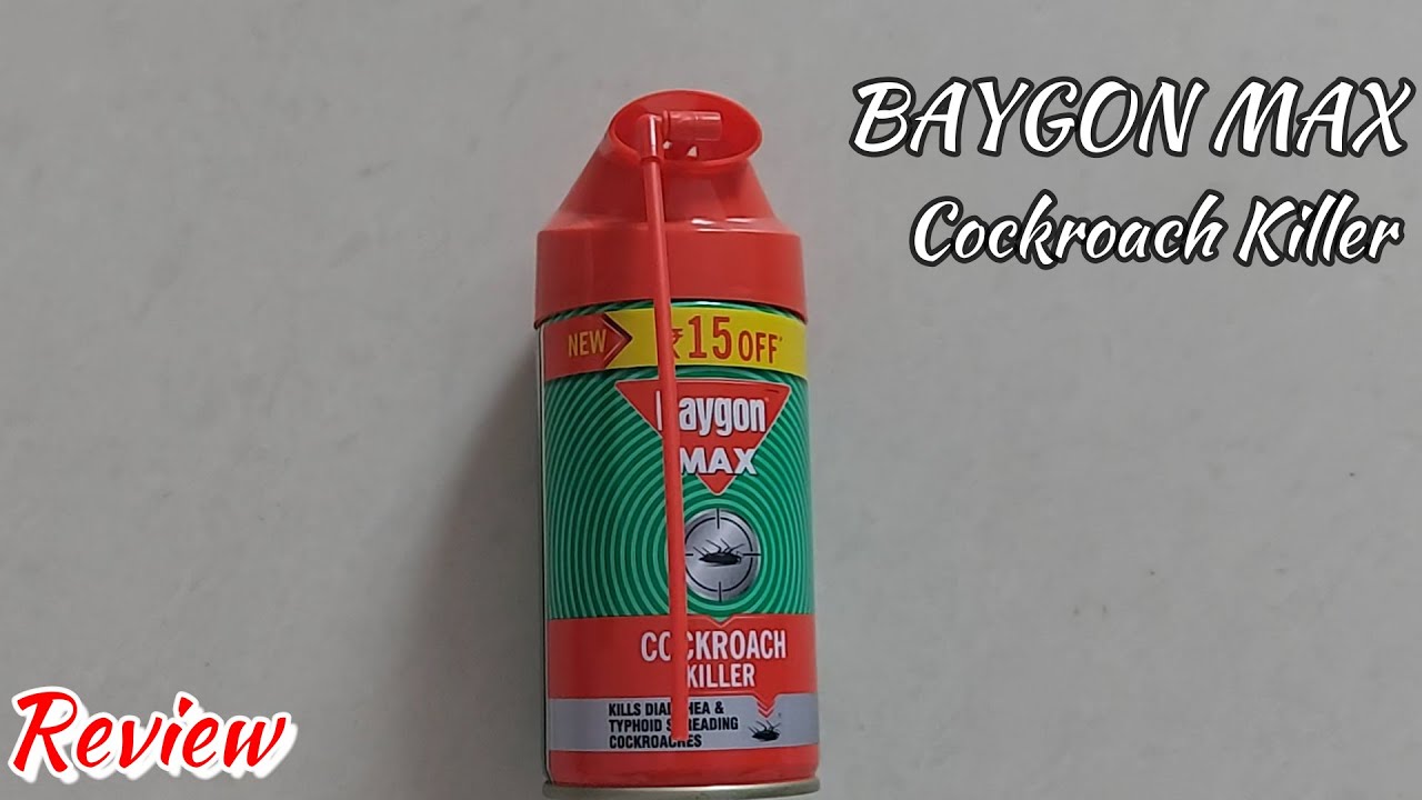 How to use Baygon Cockroach Killer | Baygon Cocoroach Killer Demo ...