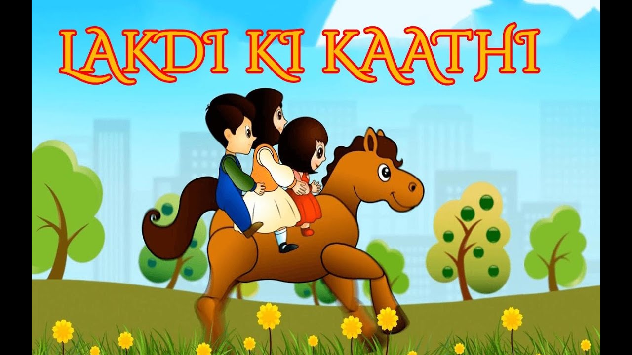 🐴 Lakdi Ki Kathi Kathi Pe Ghoda | Popular Children Nursery Rhymes ...
