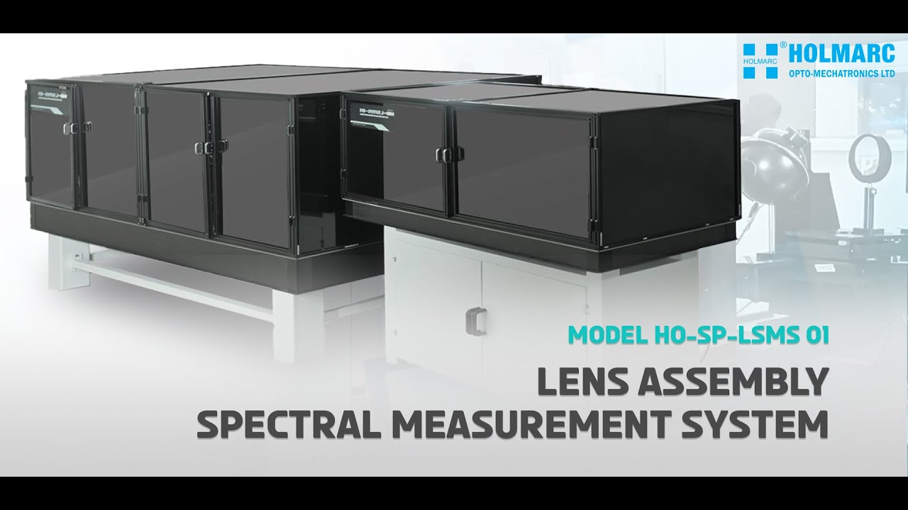 Lens Assembly Spectral Measurement System - YouTube