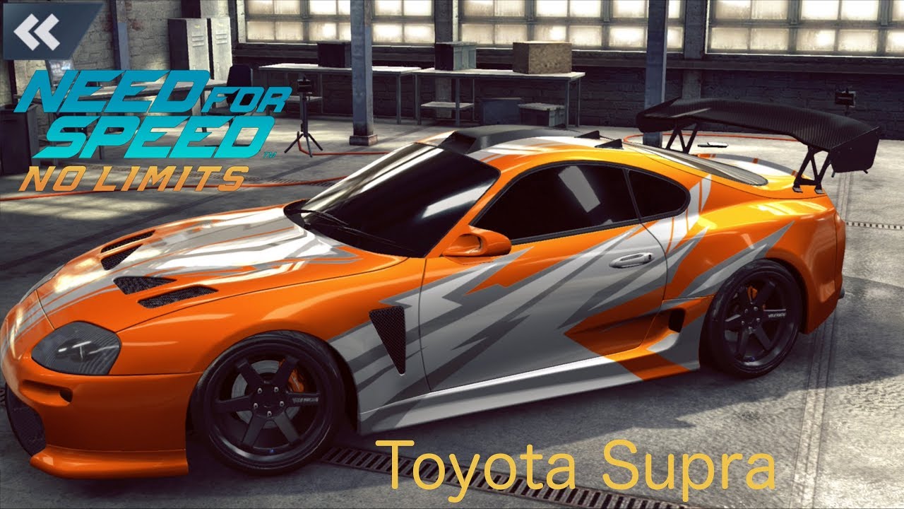 [Toyota Supra Car Wrapping] Need for Speed - No Limits iOS Gameplay ...