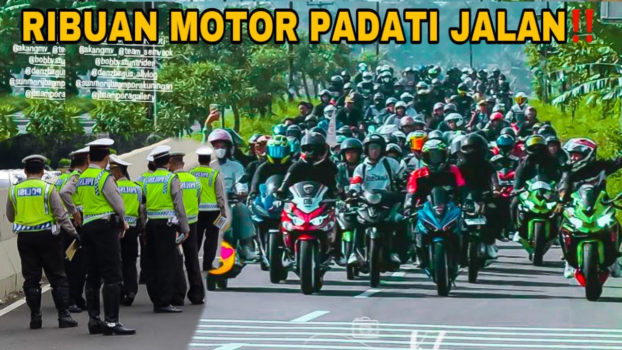 SUNMORI RUSUH‼️KEJAR KEJARAN SAMA POLISI - YouTube