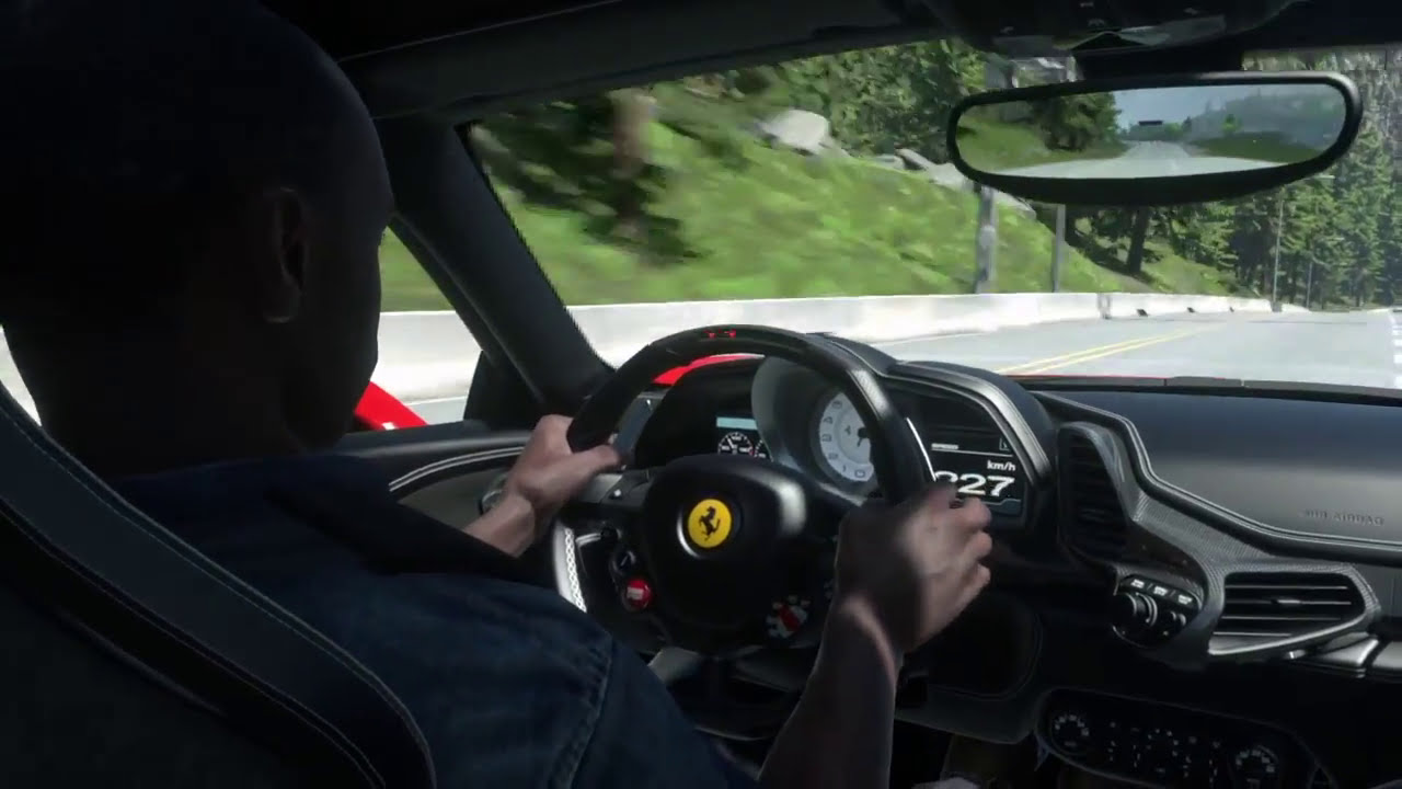 FERRARI 458 ITALIA Driving Simulation (PS4) - YouTube