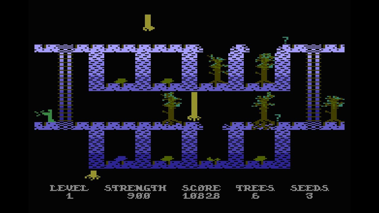 Atari 8-Bit Game Play, Necromancer - YouTube