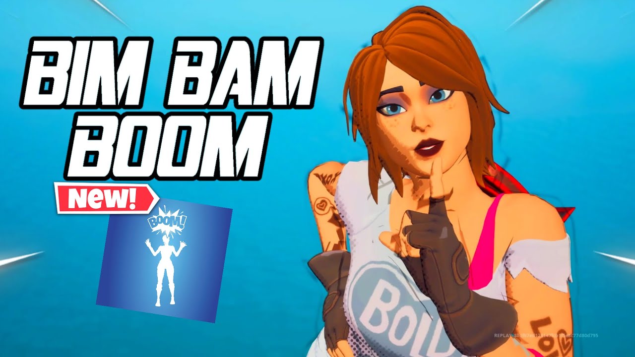 Fortnite Montage - "BIM BAM BOOM" (Carla) *NOUVEL BIM BAM BOOM EMOTE ...