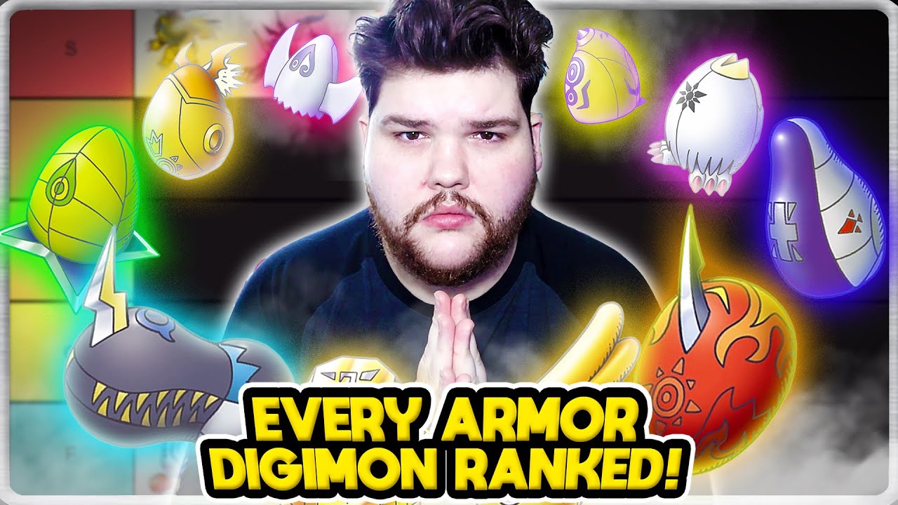 I Ranked EVERY Armor Digimon! - YouTube