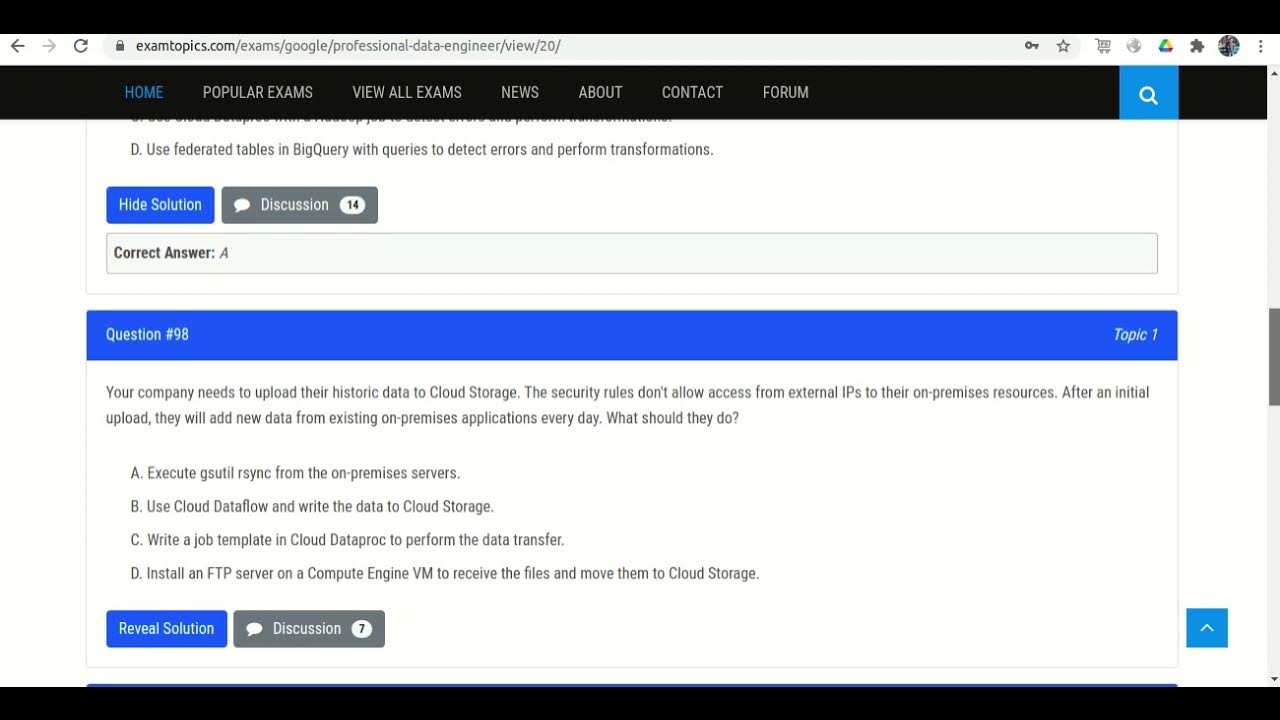 GCP PDE # Practice Questions - YouTube