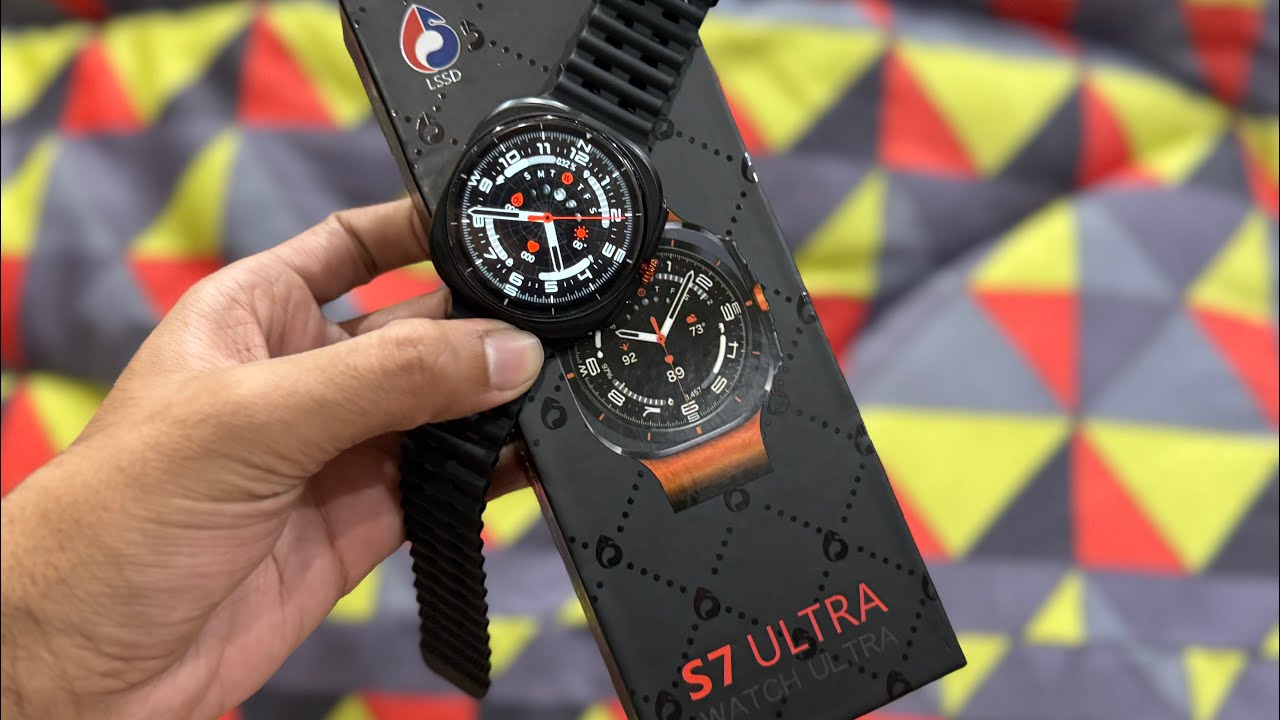 Samsung Watch Ultra Clone - S7 Ultra Smartwatch - YouTube