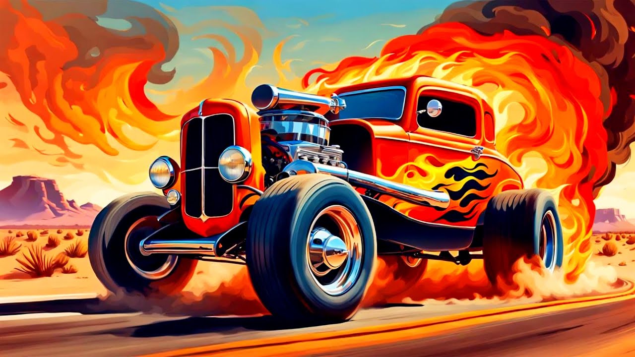 4K Hot Rod Flamer - YouTube