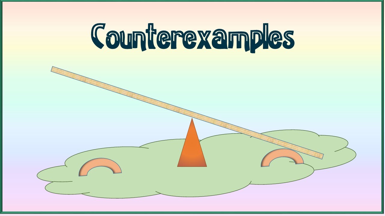 Proof By Counterexample YouTube Proof By Counterexample YouTube