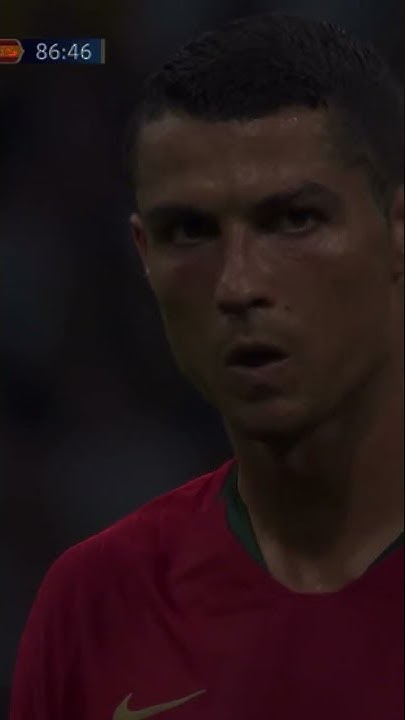 Ronaldo's Freekick vs Spain World Cup 2018 🥵🔥 #shorts #football #viral #ronaldo #4k #edit - YouTube