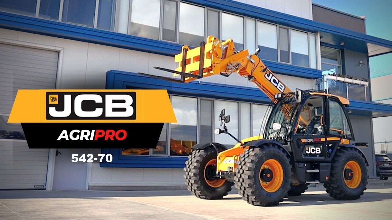 Новият телескопичен товарач JCB AgriPRO - YouTube