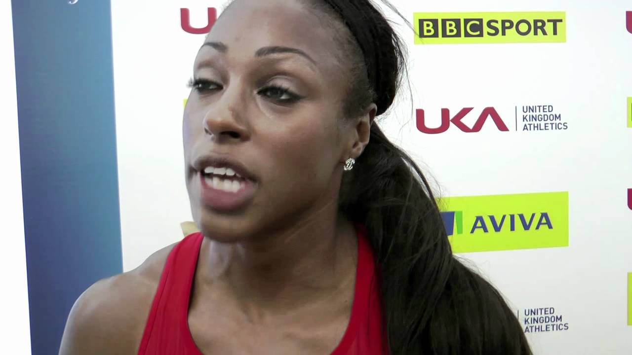 Danielle Carruthers London Diamond League post race with Global Sport ...